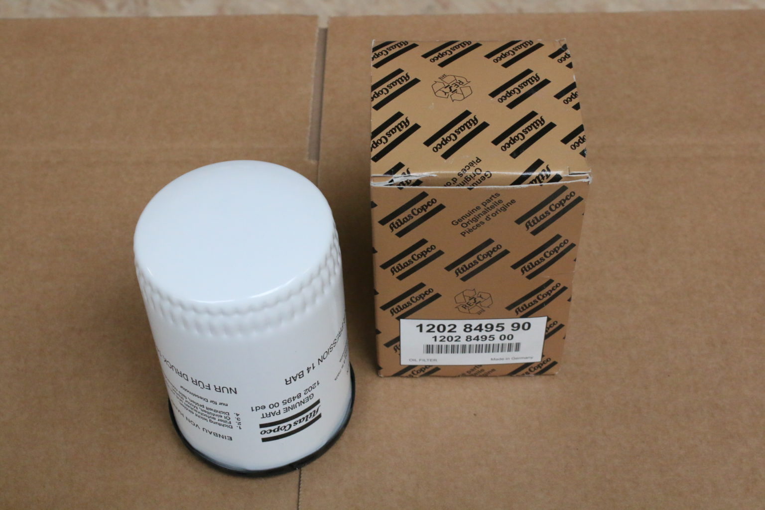 Atlas Copco 1202849590 Ölfilter - Industrie-Restposten-Kurz