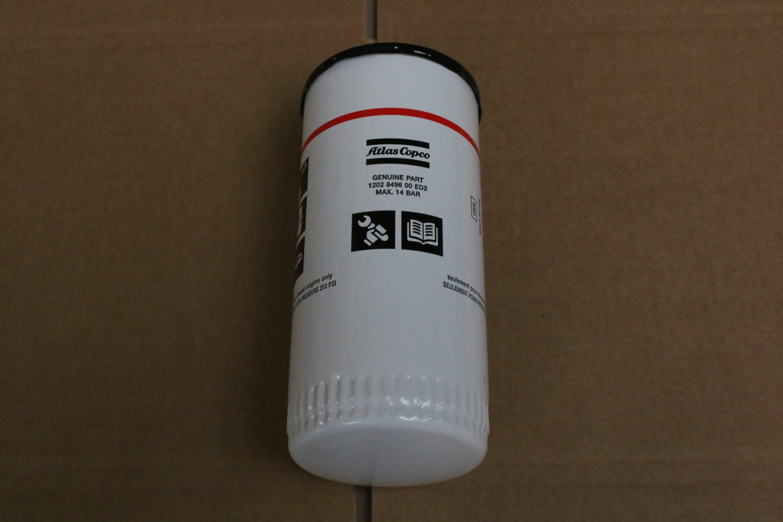 Atlas Copco 1202849600 Ölfilter - Industrie-Restposten-Kurz