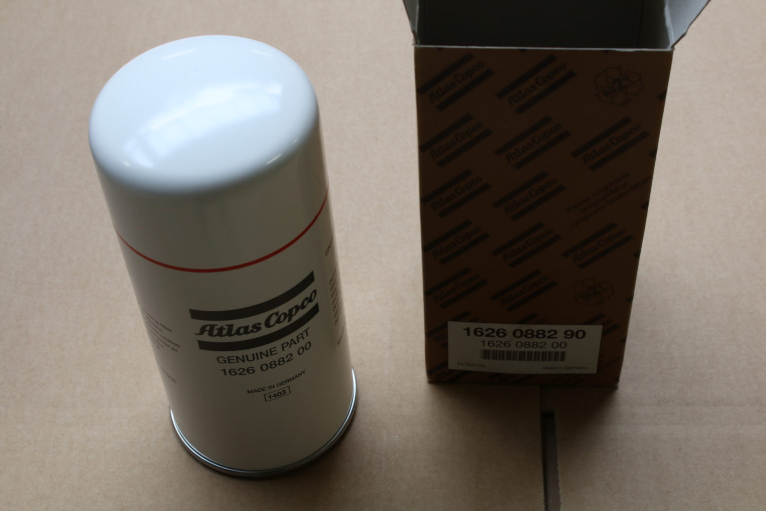 Atlas Copco 1626088290 Ölfilter - Industrie-Restposten-Kurz